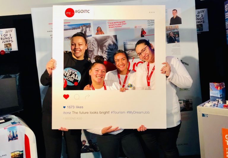 ITC students impress at Go With Tourism Expo